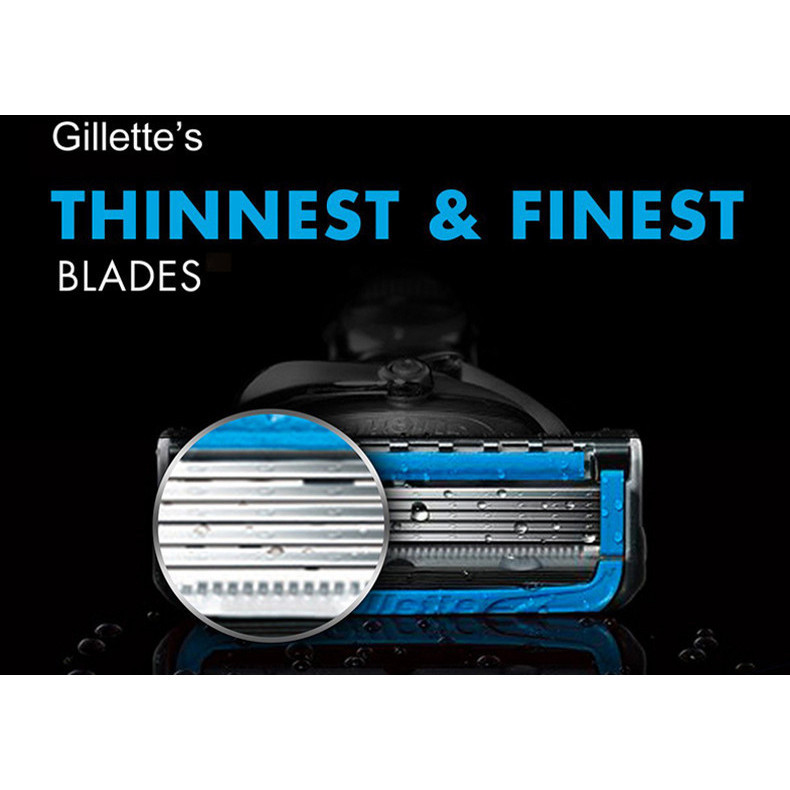 Gillette Fusion 5 ProShield Chill Razor Blade Men's Shaving Razor 5 ...