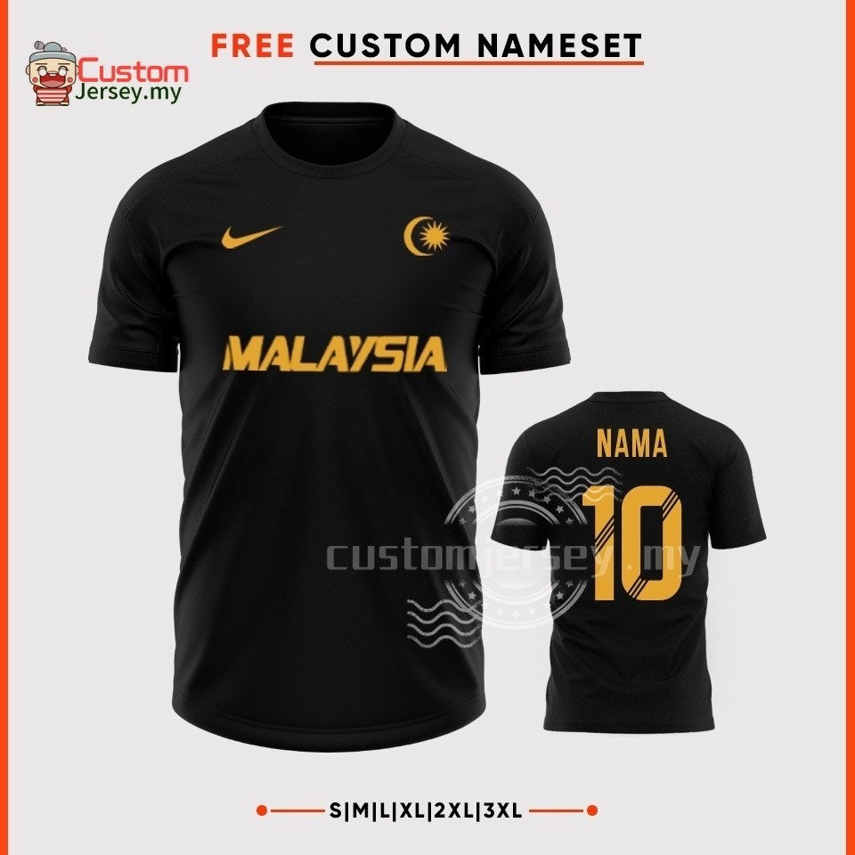 Jersey Harimau Malaya Retro Budak 2023 2024 Baju Lelaki Lengan Panjang ...