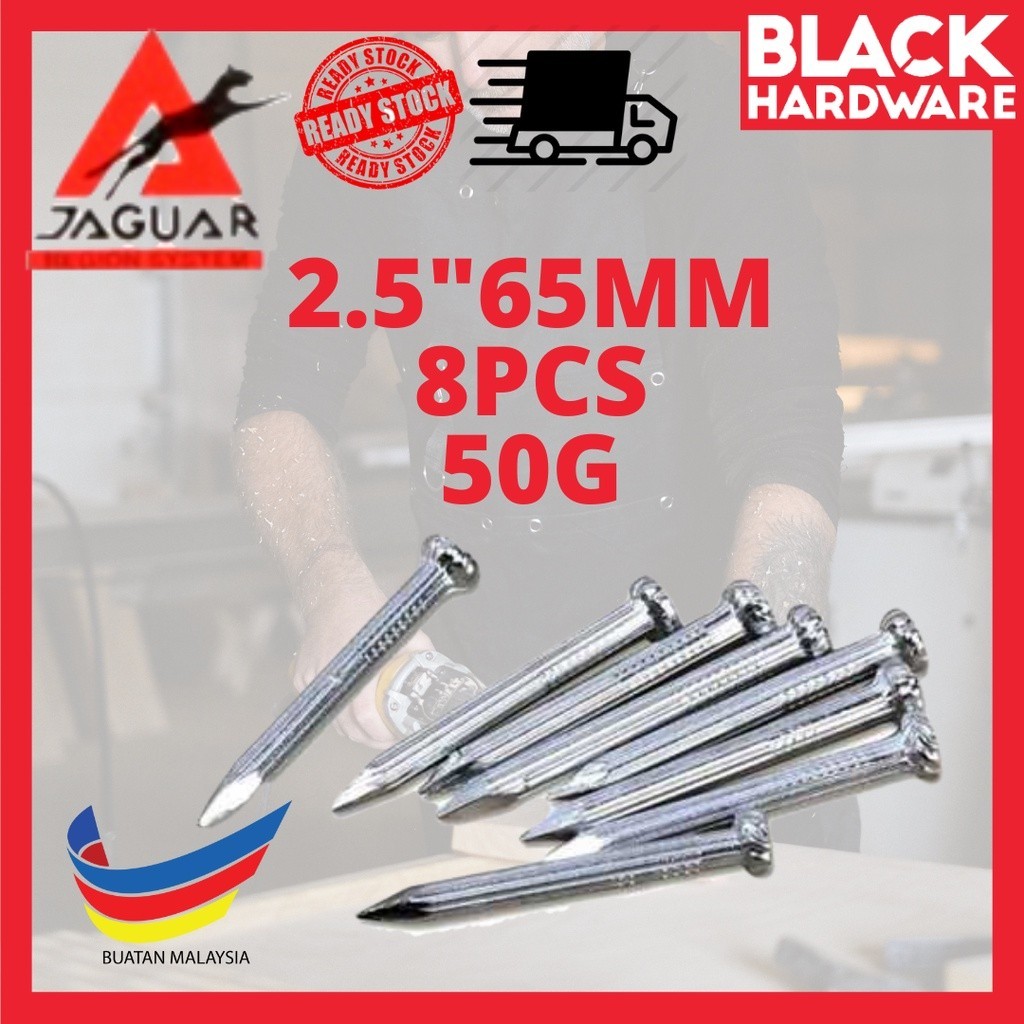 Local Seller BLACK HARDWARE Jaguar Concrete Wire Wall Steel Cement Nail ...