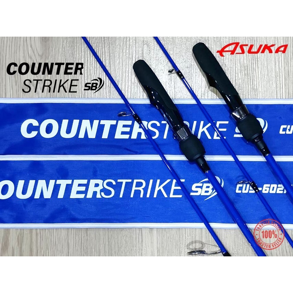Rod Counter Strike Solid Carbon Jigging Spec Butt Joint Medium Light ...