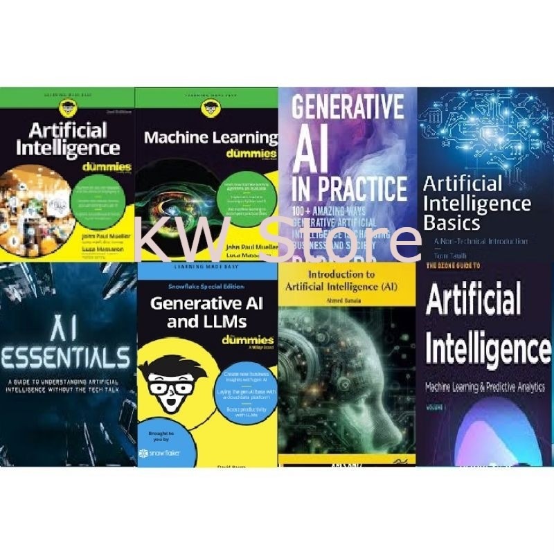 8IN1 Learn AI | Basics of AI | Machine Learning | Mastering Artificial Intelligent | Learning ...