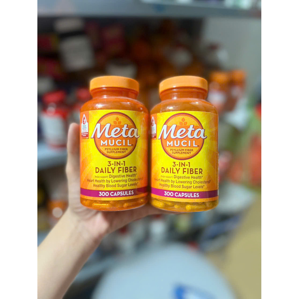 MetaMucil Fiber Supplement 300 tablets | Shopee Malaysia