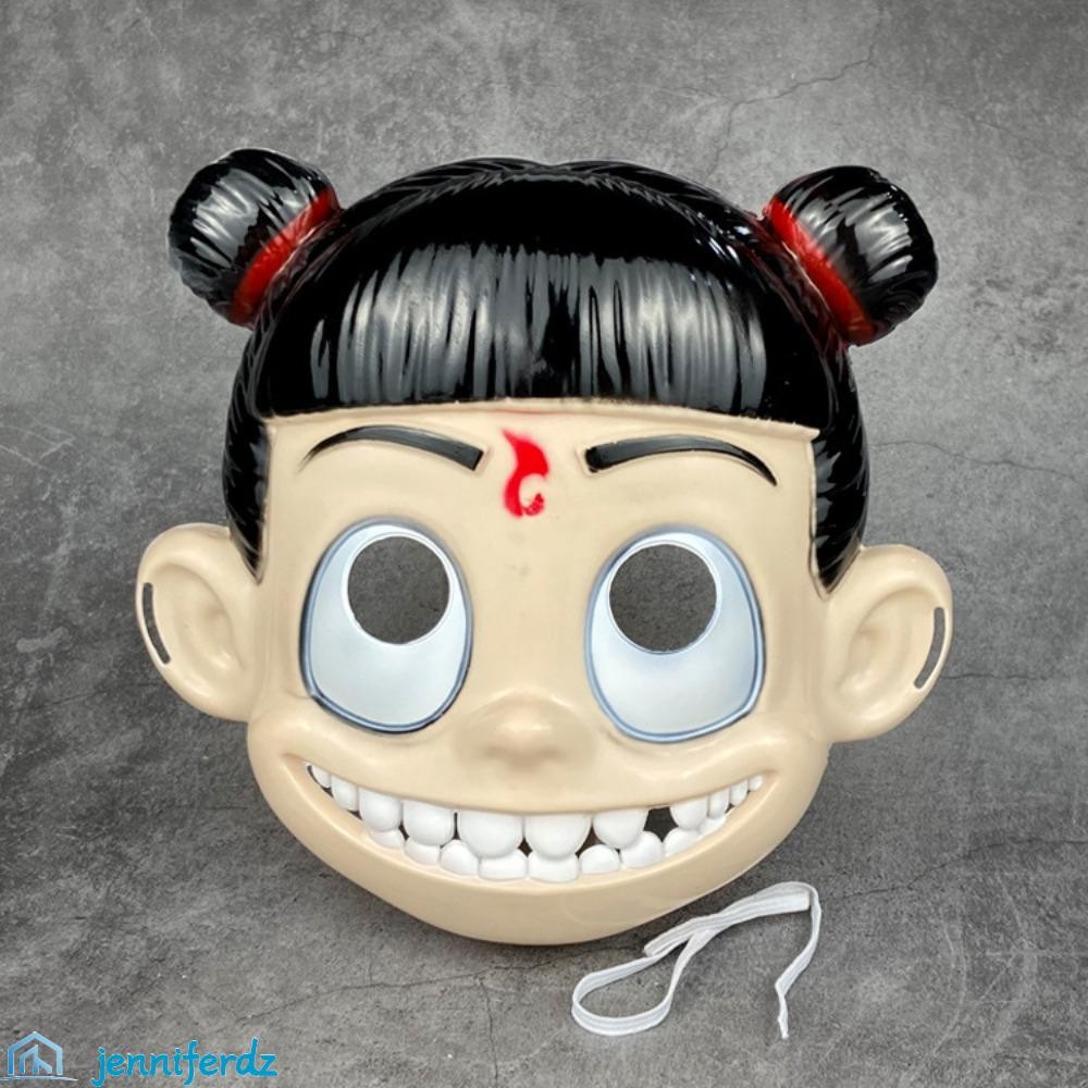 JENNIFERDZ Nezha 2 Mask, Cosplay Anime Nezha Party Masks, Cosplay ...