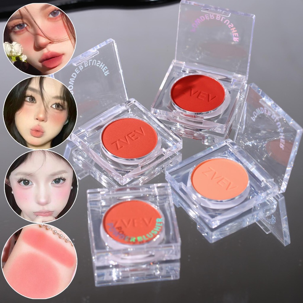 Powder blusher Monochrome Matte Girl powder blusher Natural Nude ...