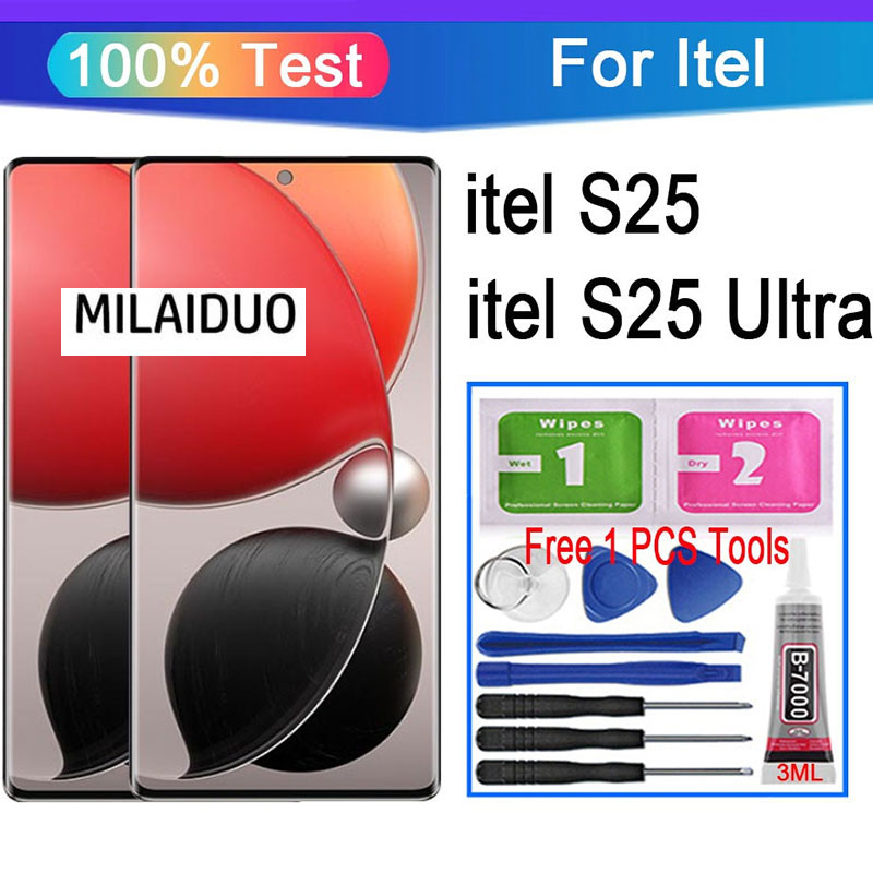 Original AMOLED LCD For itel S25 S25 Ultra LCD Touch Touch Screen ...