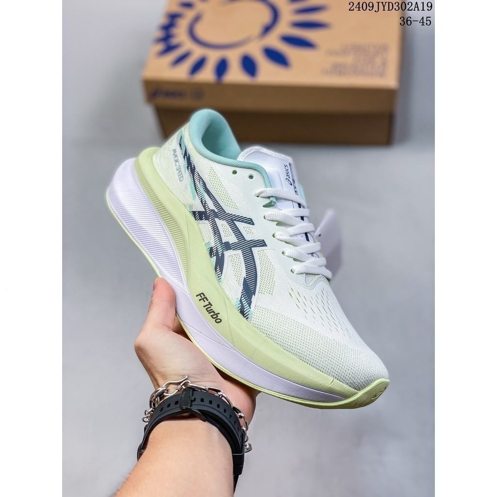 Asics MAGIC SPEED 4 Racing Marathon Series Stable Running Shoes 8SOL ...