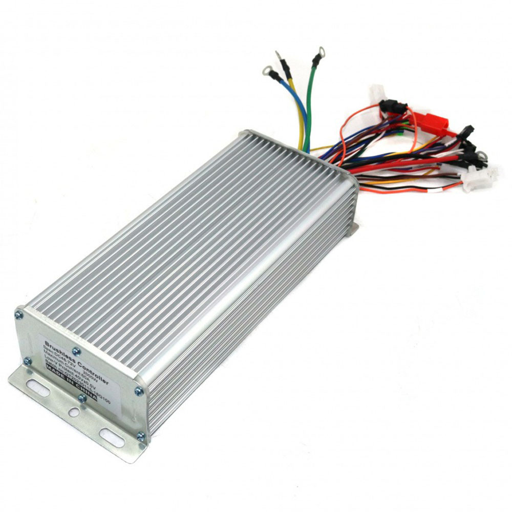 48V/60V/72V Electric Bike Brushless Motor Controller 55A 2000W High ...
