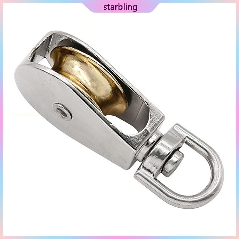 Star Swivel Pulley Tractions Wheels Pulley Block Rollers Quiet Pulley ...