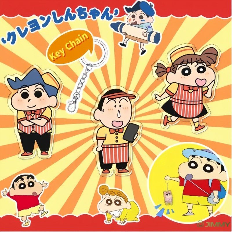 Cartoon Anime Acrylic Crayon Shinchan Creative Soft Magnetic ...