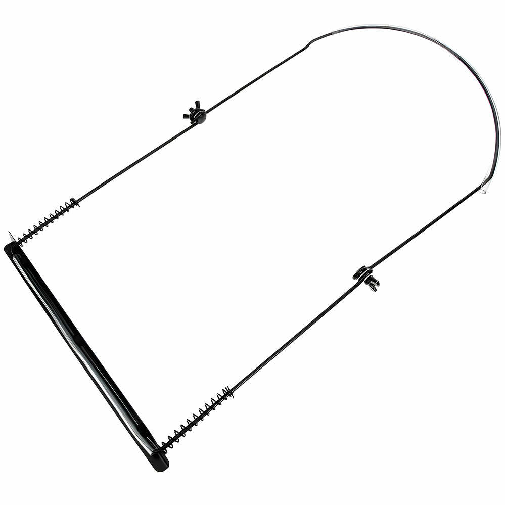 24 Holes Harmonica Harp Rack Metal Mouth Organ Stand Adjustable ...