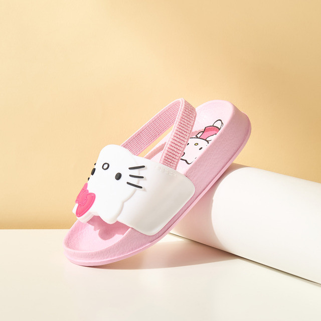 Max Fashion Hello Kitty Applique Slides with Backstrap | Shopee Malaysia