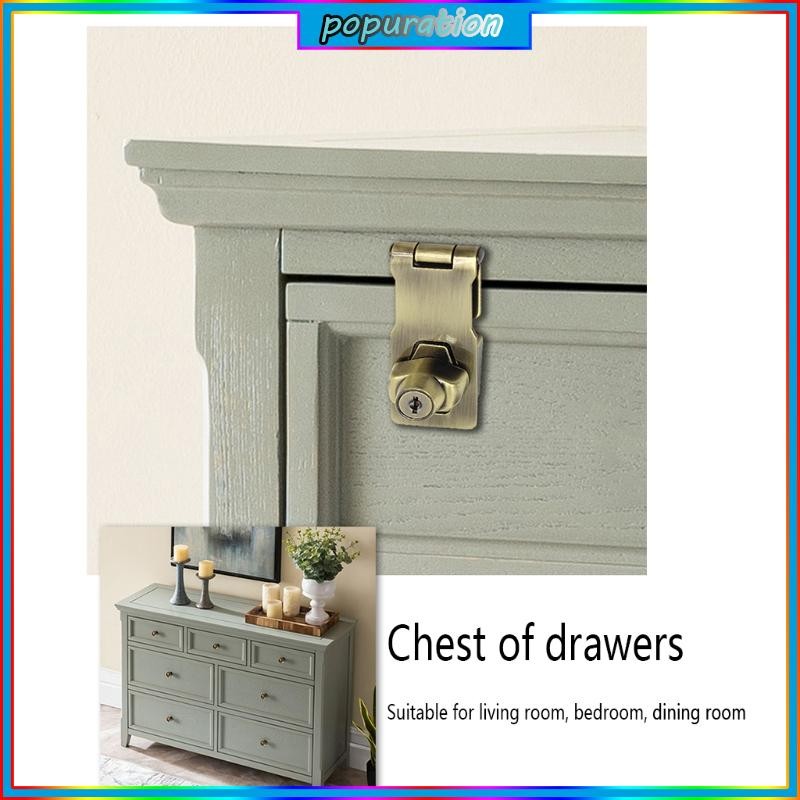 POP Zinc Alloy Safety Door Locks Hasp for Latch Thick Door Gate Lock ...