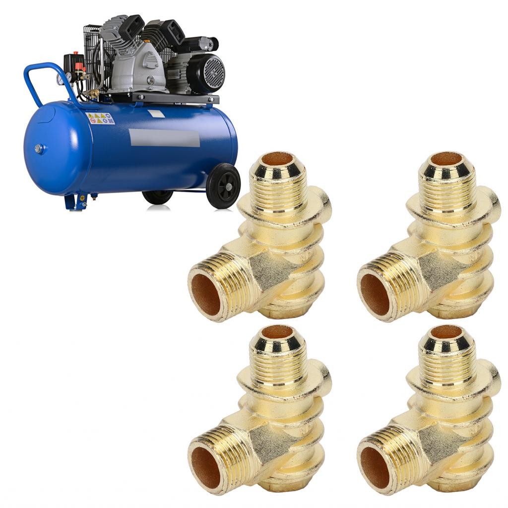 Supergoodsales 4Pcs Air Compressor Check Valve Internal Threaded Pipe ...