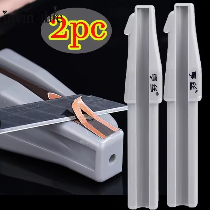 2 in 1 Duckbill-Shape Eyebrow Sharpener Auxiliary Tool - Eyebrow Pencil ...