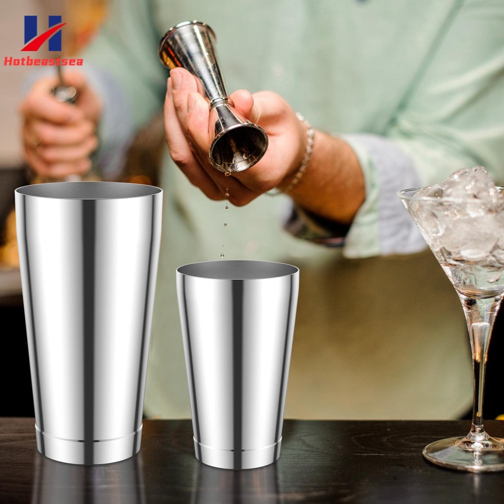 Boston Cocktail Shaker 20 oz 24 oz 304 Stainless Steel Martini Shakers ...