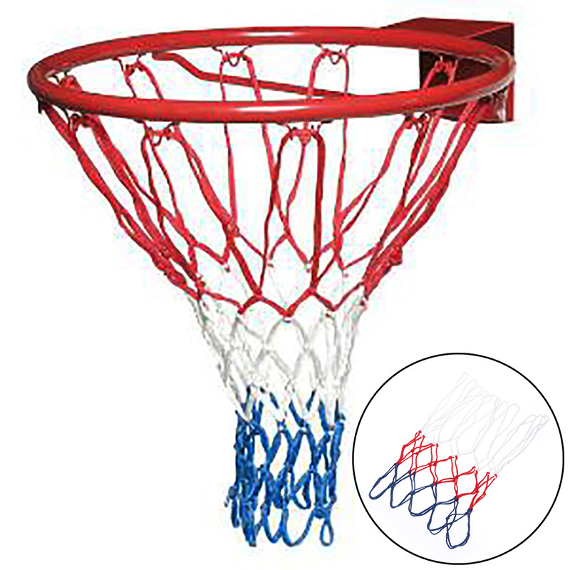 [ndr] Standard Basketball Net Nylon Hoop Goal Standard Rim For ...