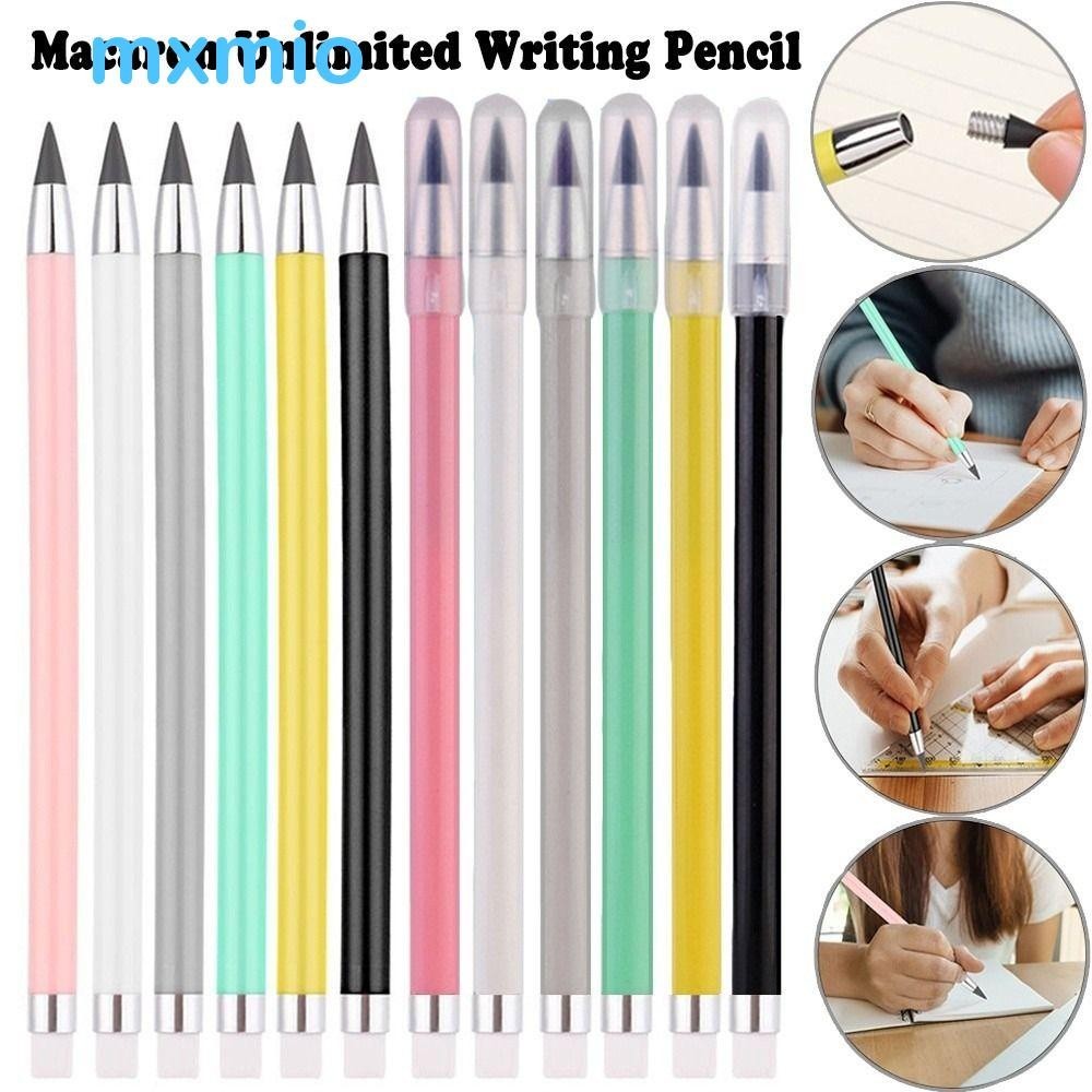 MXMIO Art Sketch Pencils 2pcs With Eraser New Technology Long Lasting ...