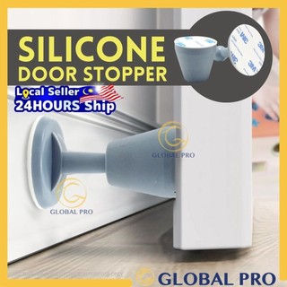 Door Stoppers for Wall with Strong Back Adhesive Silicone Door Wall ...