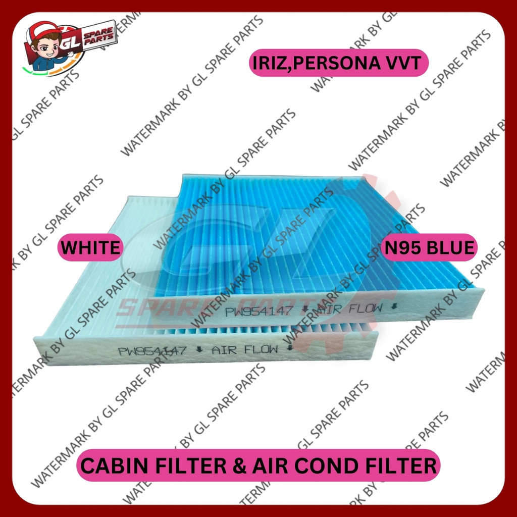 CABIN AIR FILTER PROTON IRIZ / PERSONA VVT 2016> AIR COND FILTER CABIN ...