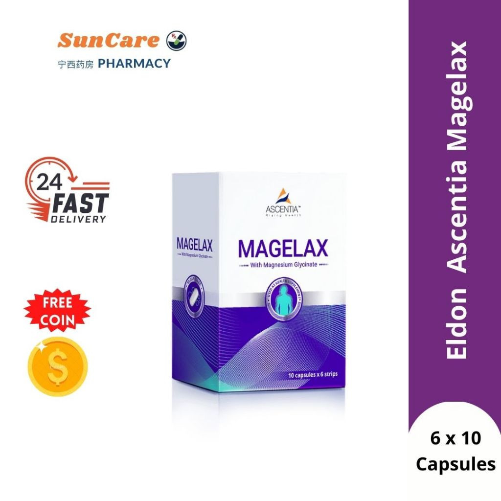 Ascentia Magelax 10'S x 6 strips (EXP OCT 2025) | Shopee Malaysia