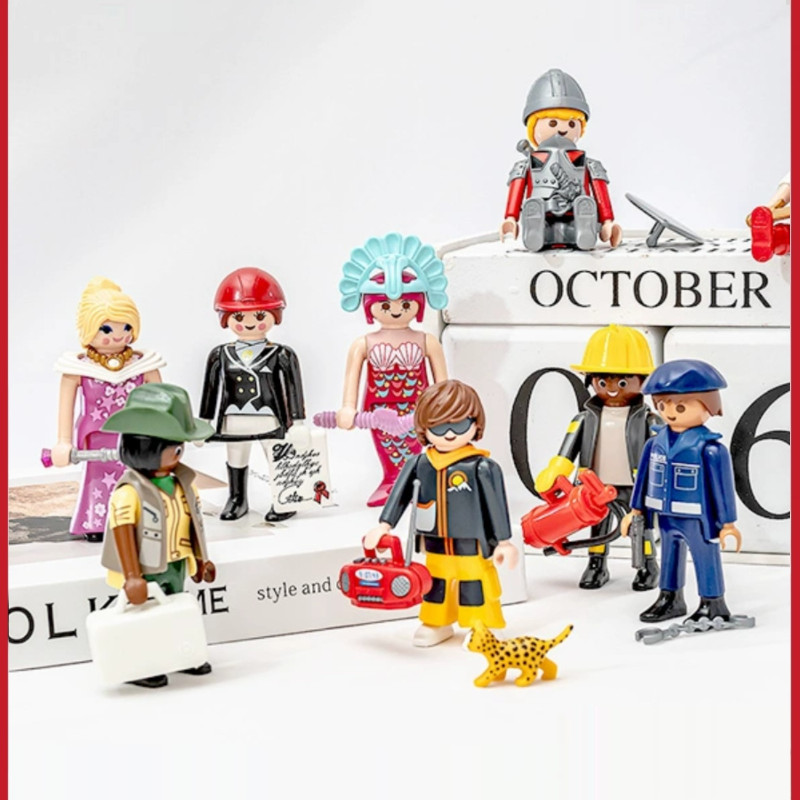 Anime Playmobil action figure Playmobil action figure Mobi World Doll ...