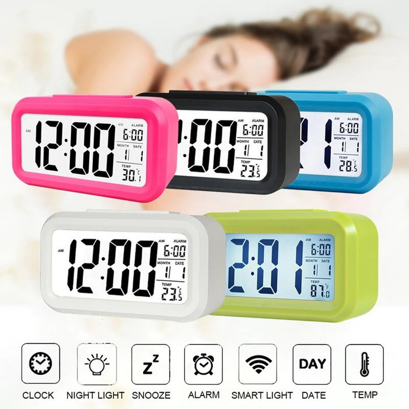 Alarm Clock Digital Clock Table Clock LED Clock Digital Alarm Clock ...