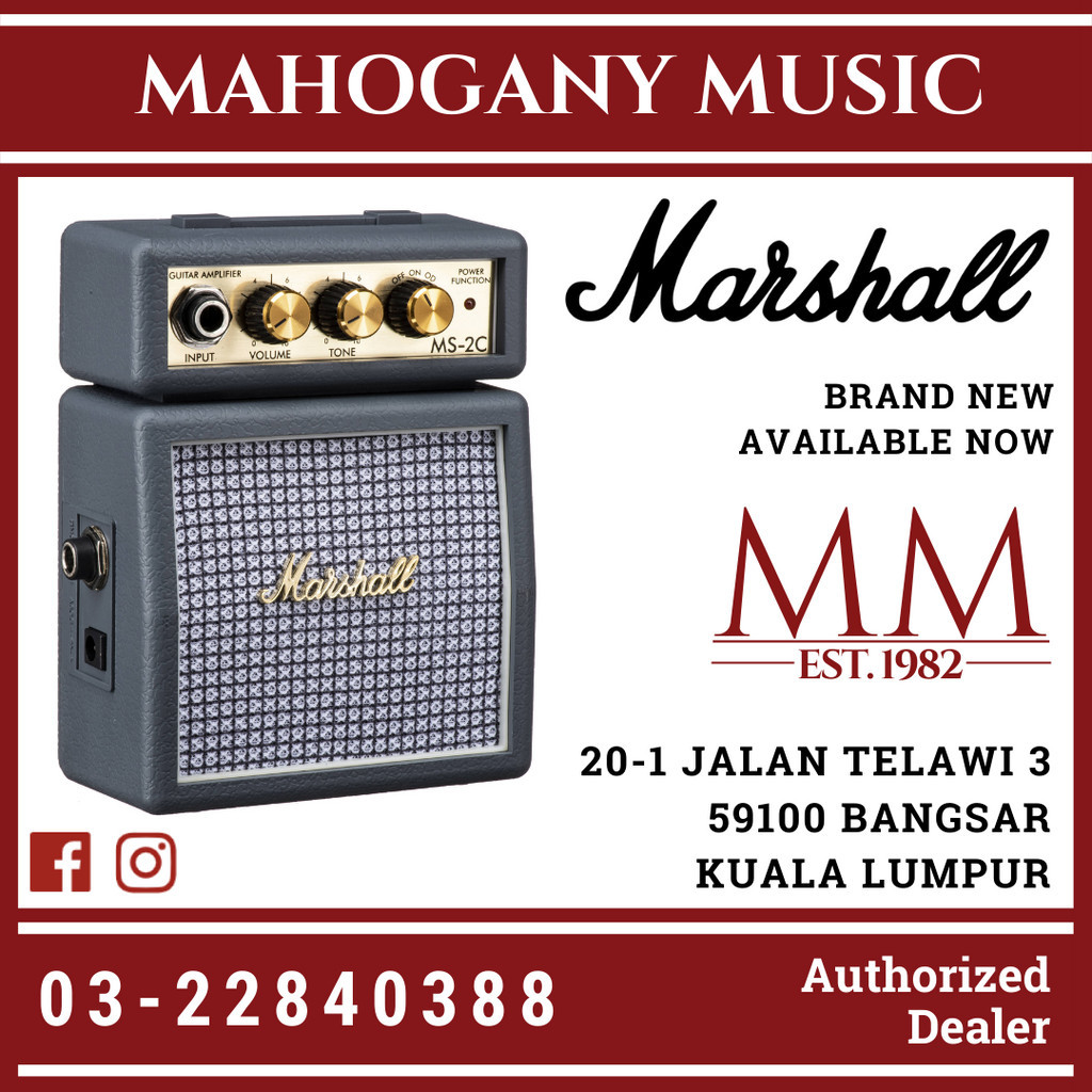 Marshall MS-2C Micro Amp, Classic | Shopee Malaysia