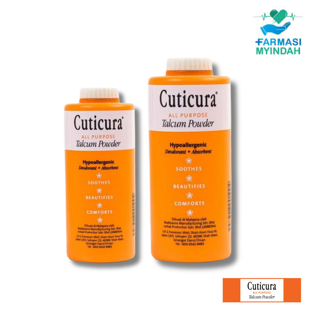 Cuticura All Purpose Talcum Powder (100g/ 250g) | Shopee Malaysia