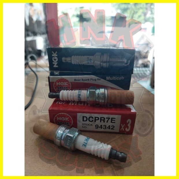 , NGK SPARK PLUG (3PCS) F6a K6a Suzuki Multicab ENGINE DCPR7E | Shopee ...