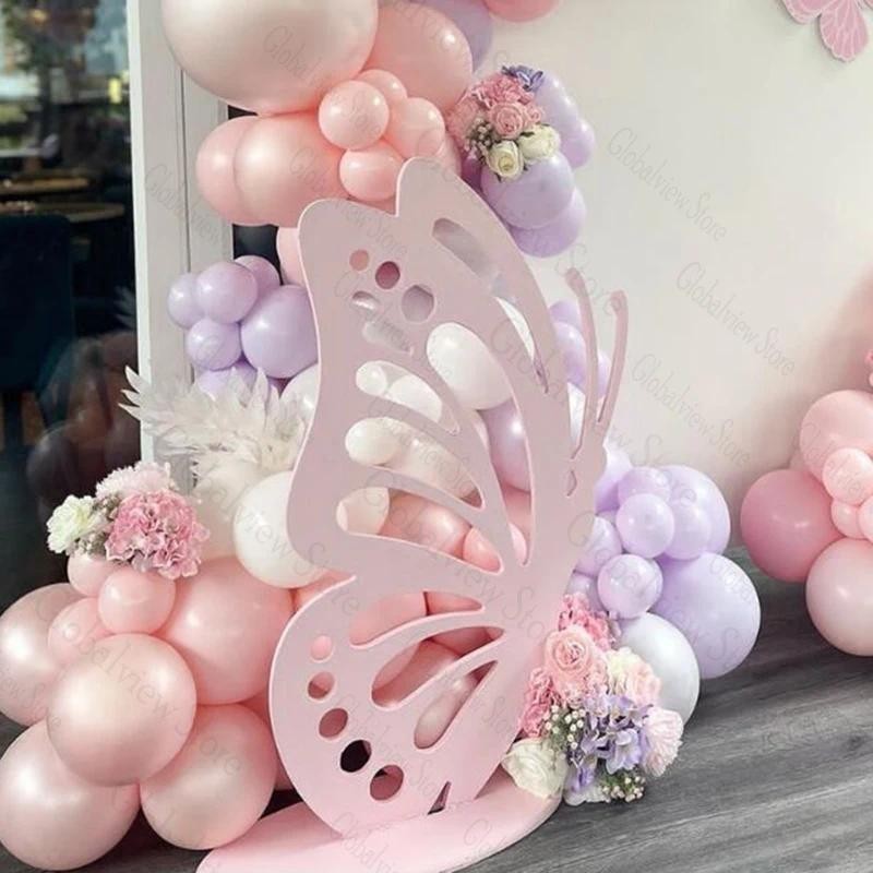 DIY Hollow Butterfly Decorations Pink Butterflies Cut Out Foam Board ...