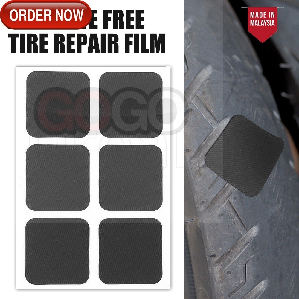 GG 6/10/48Pcs Portable Glue-Free Adhesive Quick Tyre Repairing Pads ...