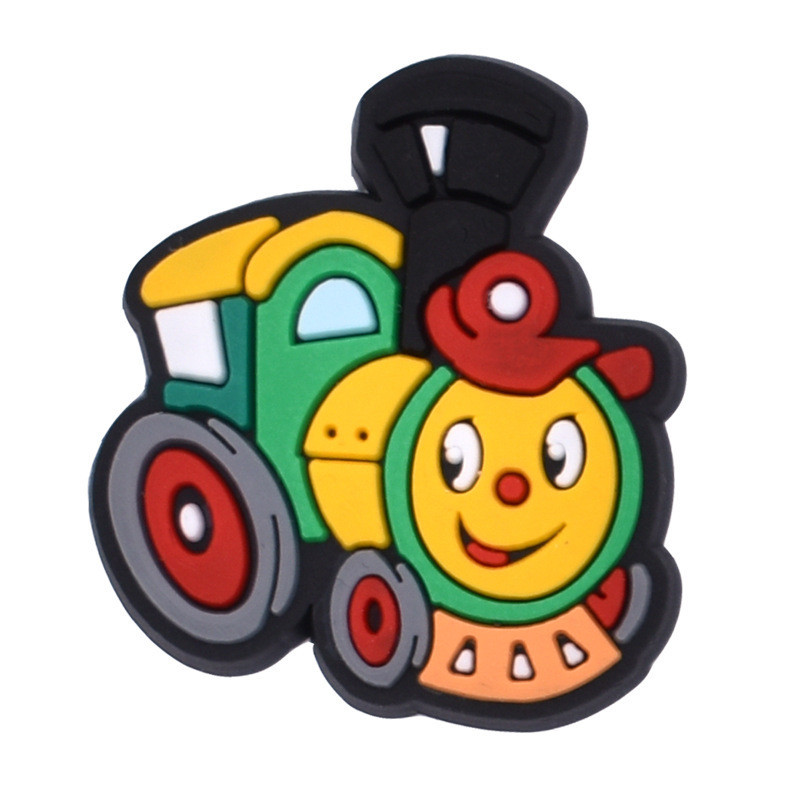Cartoon Thomas and Friends Jibbits for croc Train Shoe Charm Toby ...
