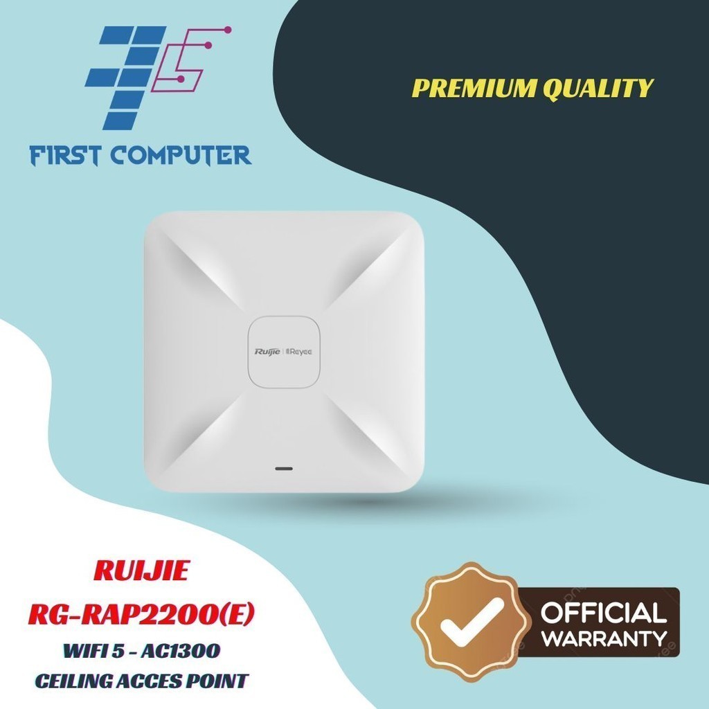 Ruijie Reyee RG-RAP2200(E) AC1300 Dual Band Ceiling Access Point ...