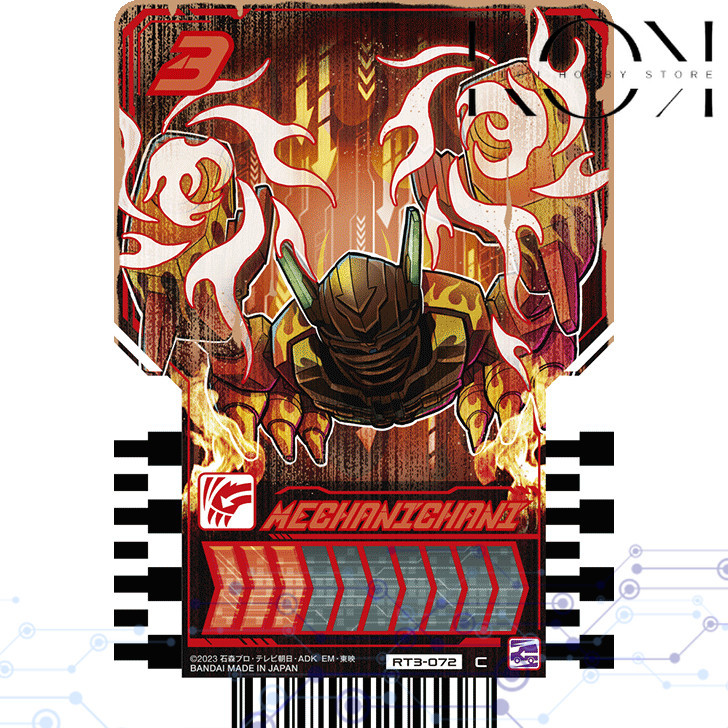 Bandai Kamen Rider Gotchard DX Ride Chemy Trading Card RT2-012 RT2-013 ...