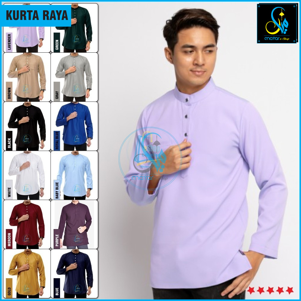 Kurta Raya 2024 Kurta Raya New Design Kurta Kain OSAKA Kurta Big Size S ...