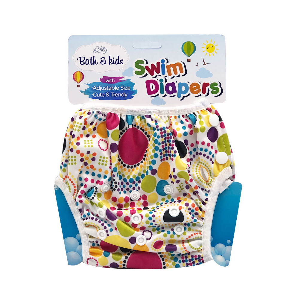 Bath & Kids Reusable Swim Diaper - Circle Geometry | Shopee Malaysia