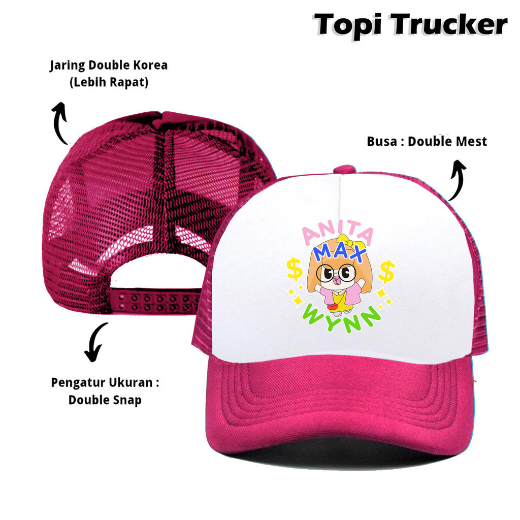 Anita Max Wynn Drake Raper Mesh Trucker Hat I NEED THE MAX WIN! ALTER ...