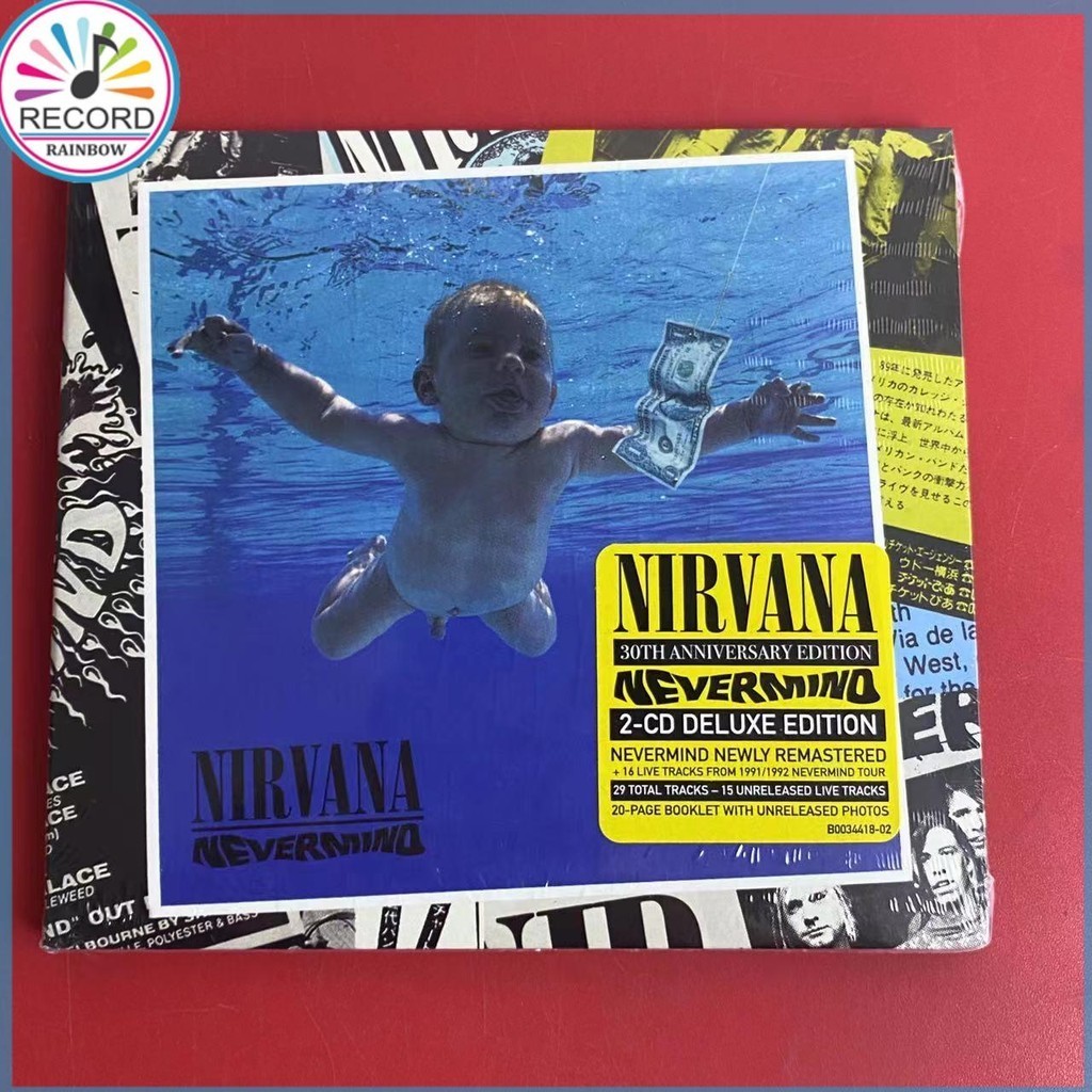 Brand New Nirvana Nevermind 2CD Original Album[Sealed] | Shopee Malaysia