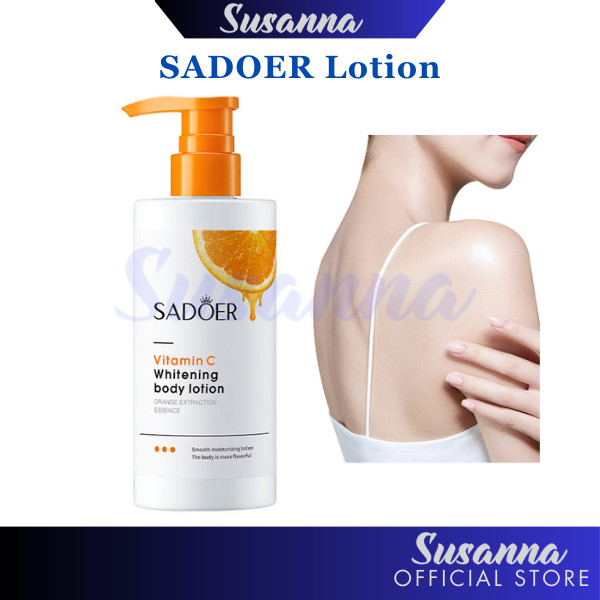 Susanna Sadoer Lotion Vitamin C Whitening Body Losyen Lotion Whitening