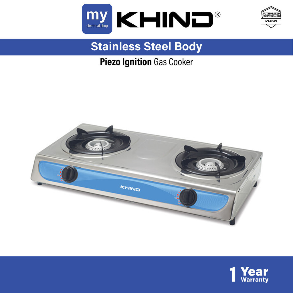 Khind Piezo Ignition Gas Cooker GC1710 | Shopee Malaysia