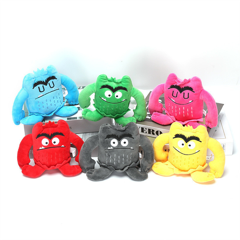 My little mood monster The color monster stuffed toy | Shopee Malaysia