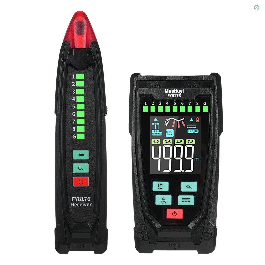 Mastfuyi FY8176 Network Cable Tester, Ethernet Cable Tester ...