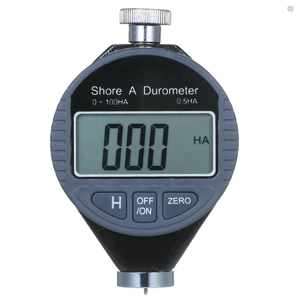 Portable 0-100HA Shore A Hardness Tester Meter Digital Durometer Scale ...