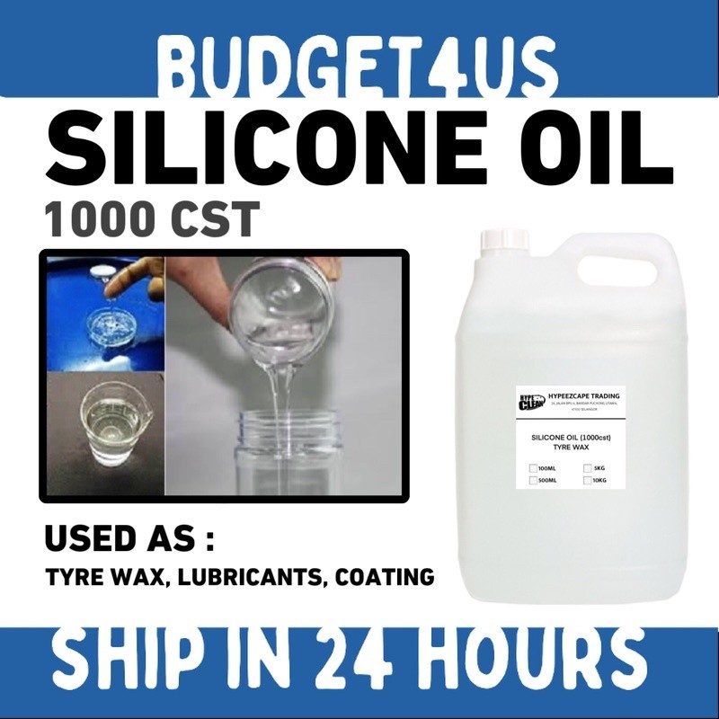 [READYSTOCK] 10KG Silicon Oil Silicone Oil dimethicone 1000cst TAYAR ...