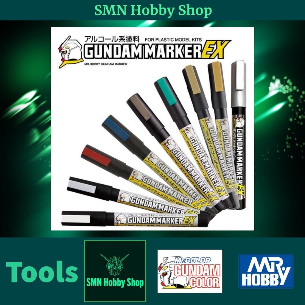 Marker Paint Color Gundam EX XGM01-XGM205 for Plastic Model Kits [Hobby Marker Pen Model Tools ...