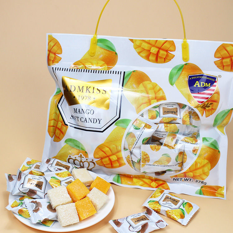 ZEJUN Malaysian Flavor ADM Juice Gummy Fruit Gummy Mango Coconut Soft ...
