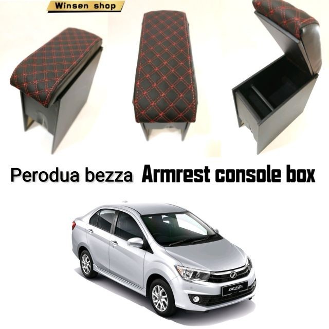 Perodua bezza Armrest console box DIY MR | Shopee Malaysia