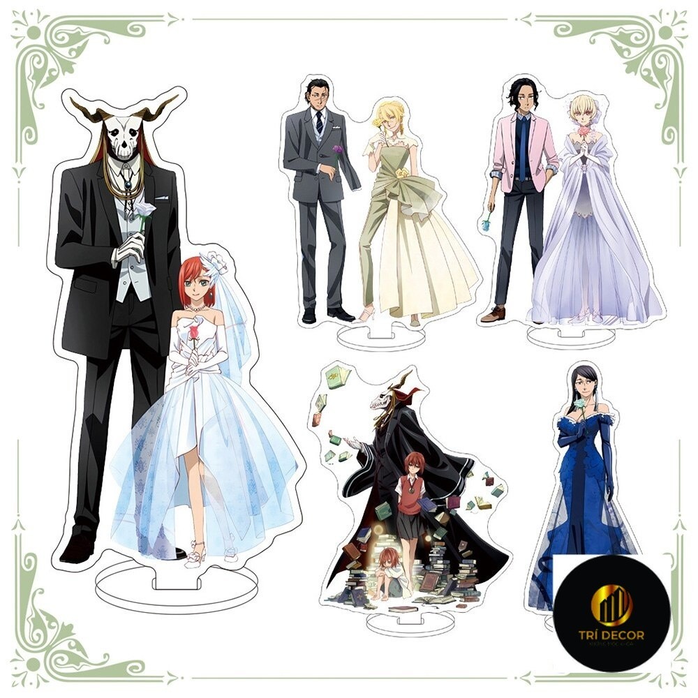 The Ancient Magus' Bride Hatori Chise Elias Ainsworth mica anime chibi ...