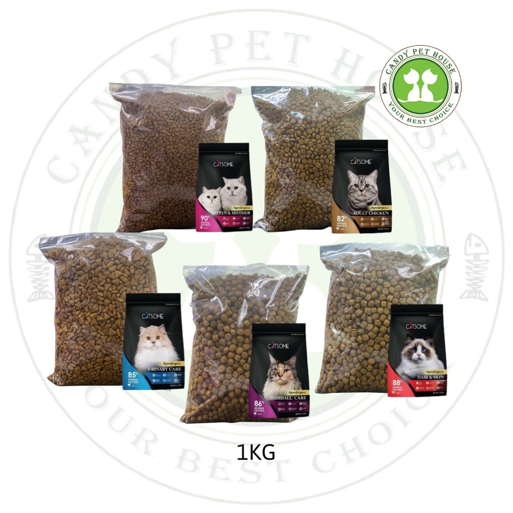 Catsome Super Premium Hypoallergenic Dry Cat Food/Makanan Kucing Super ...