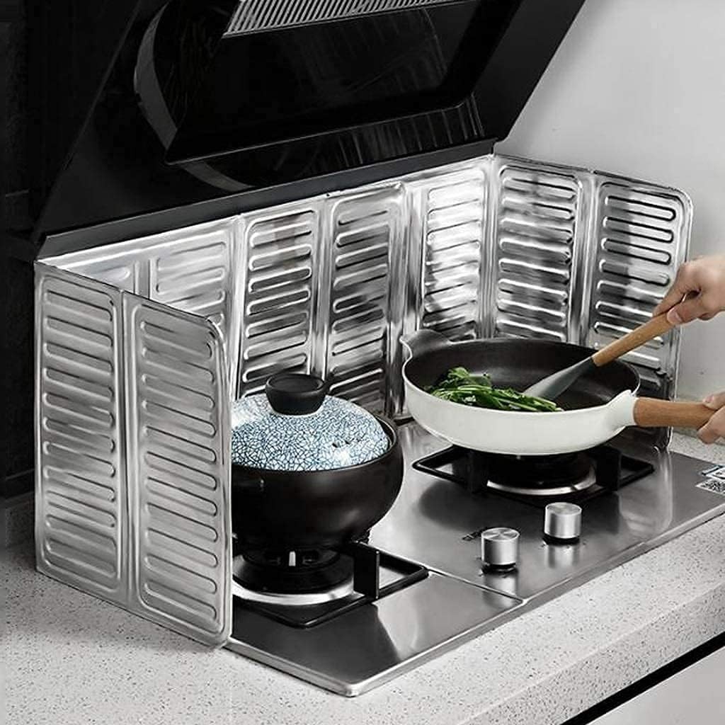 Oil Barrier Stove Oil Spray Screen Kitchen Tools Grease Splash Screen ...